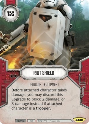Riot Shield - Convergence - Star Wars: Destiny