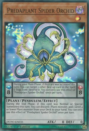 Predaplant Spider Orchid - Duel Power - YuGiOh