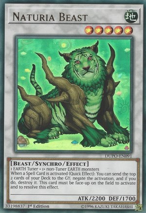 Naturia Beast - Duel Power - YuGiOh