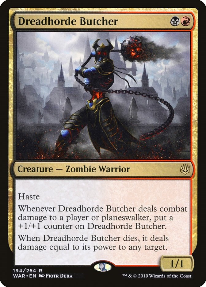 Dreadhorde Butcher - War of the Spark - Magic: The Gathering