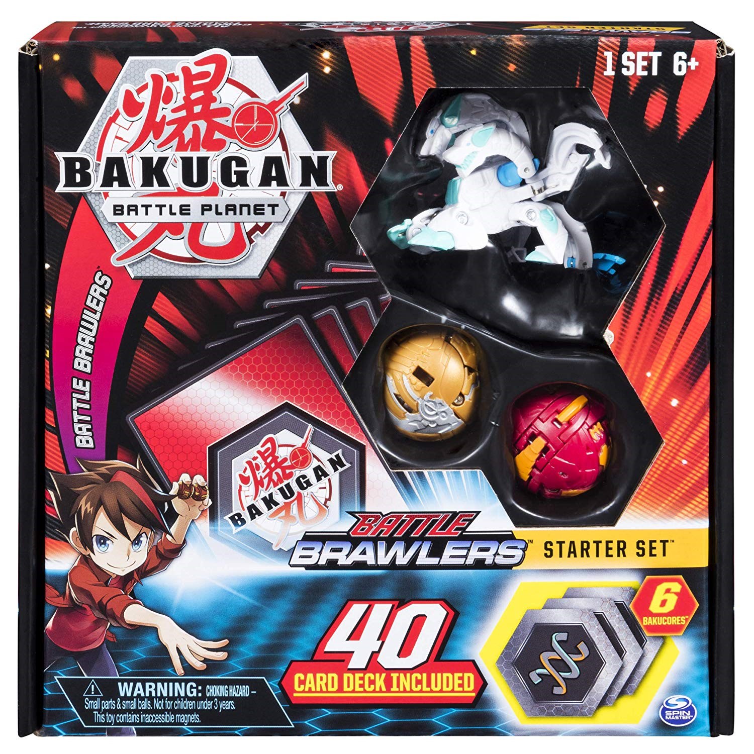 Bakugan Battle Brawlers Starter Set - Haos Hawlkor - Battle Brawlers ...