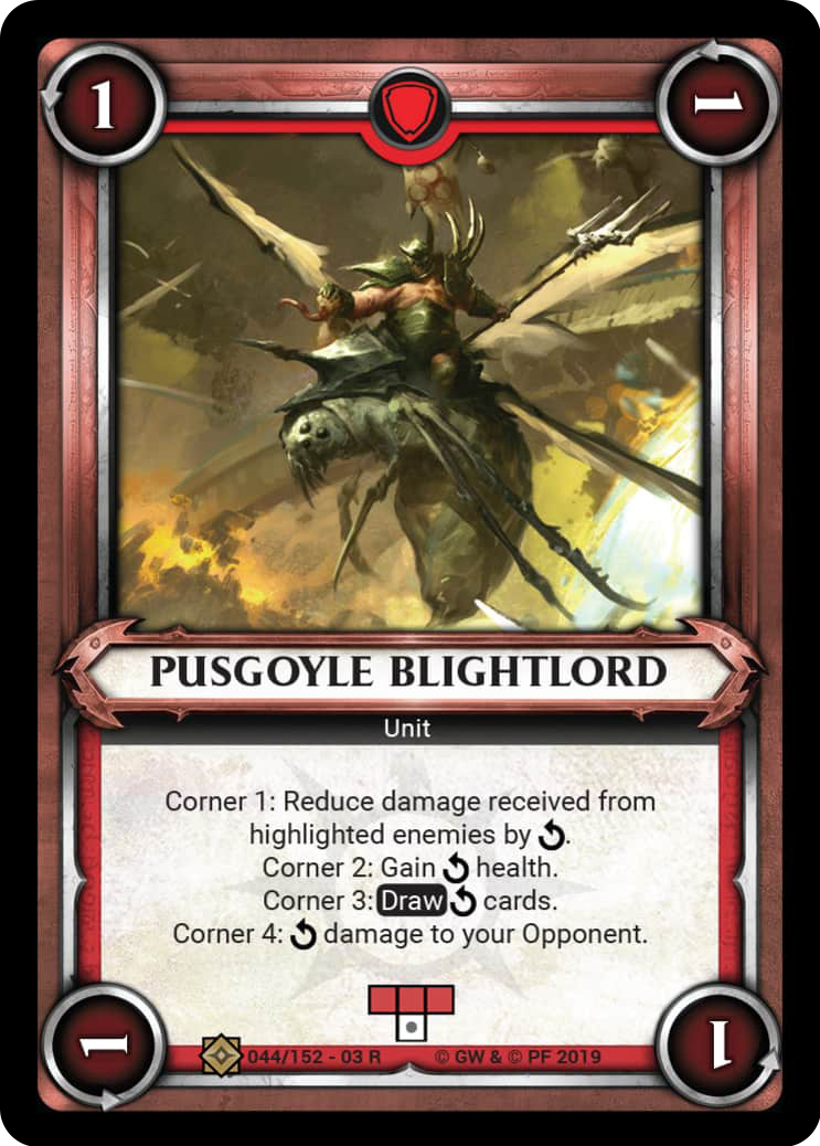 Pusgoyle Blightlord (Unclaimed) - Wave 3 - Savagery - Warhammer Age of ...