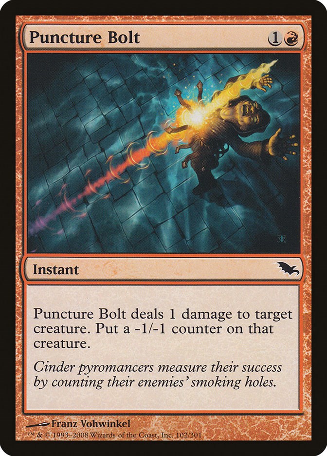 Puncture Bolt - Shadowmoor - Magic: The Gathering