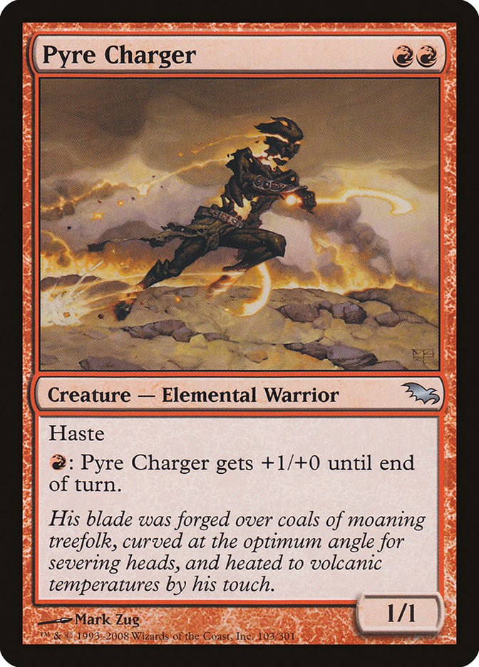 Pyre Charger - Shadowmoor - Magic: The Gathering