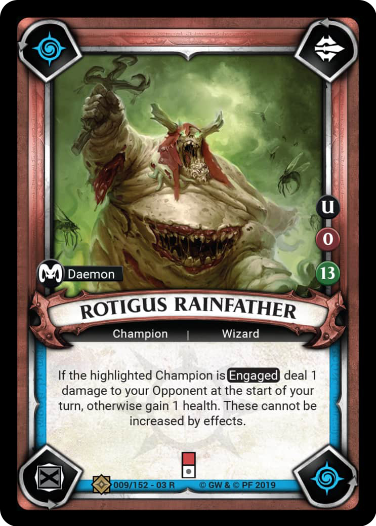 Rotigus Rainfather (Claimed) - Wave 3 - Savagery - Warhammer Age of ...