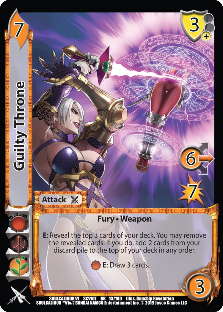 Guilty Throne - SoulCalibur VI - UniVersus