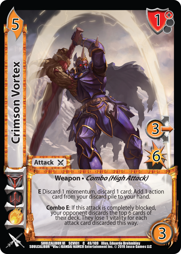 Crimson Vortex - SoulCalibur VI - UniVersus