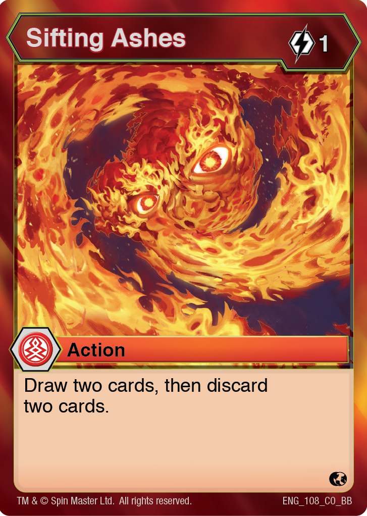 Sifting Ashes - Battle Brawlers - Bakugan TCG