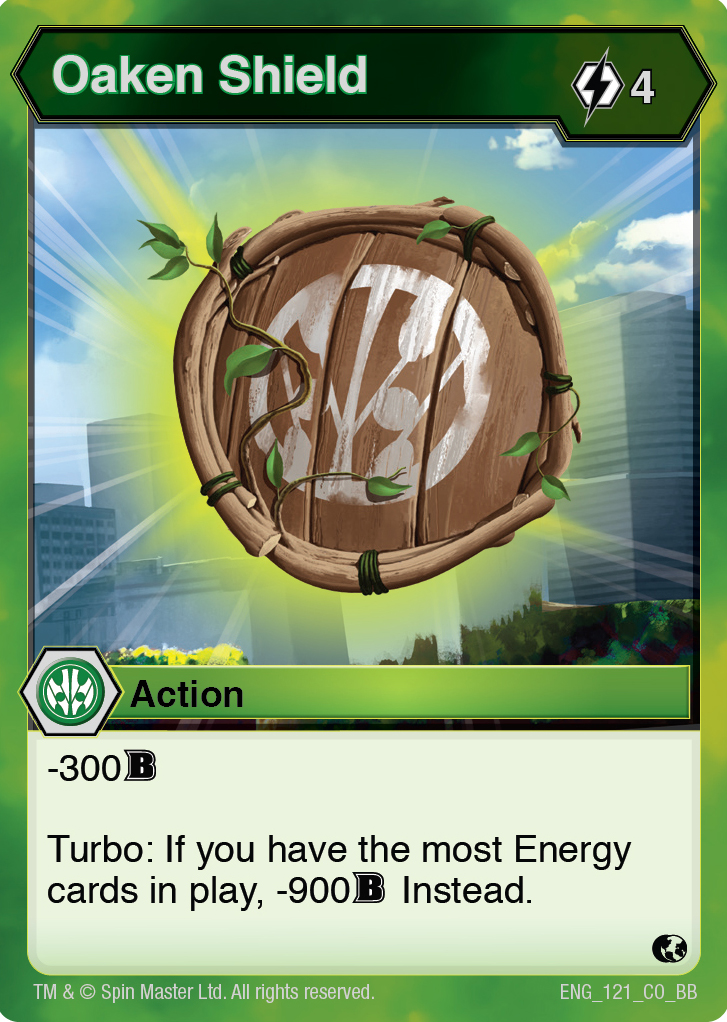 Oaken Shield - Battle Brawlers - Bakugan TCG