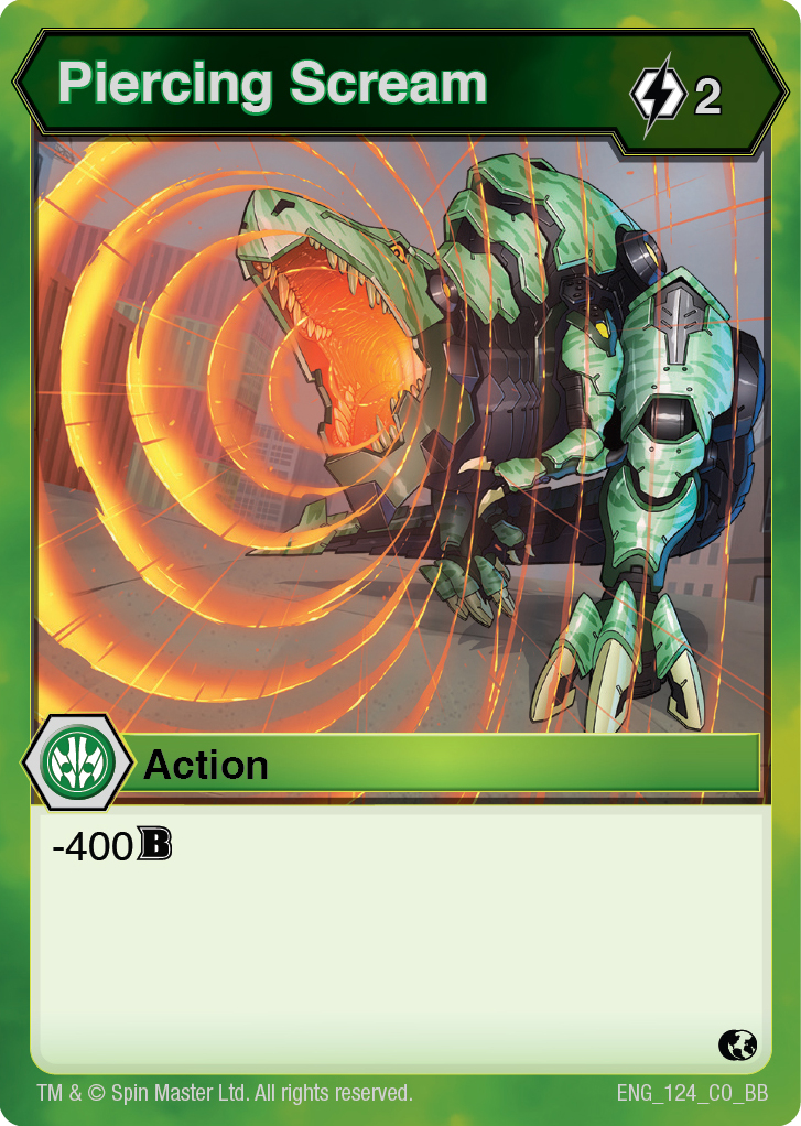 Piercing Scream - Battle Brawlers - Bakugan TCG