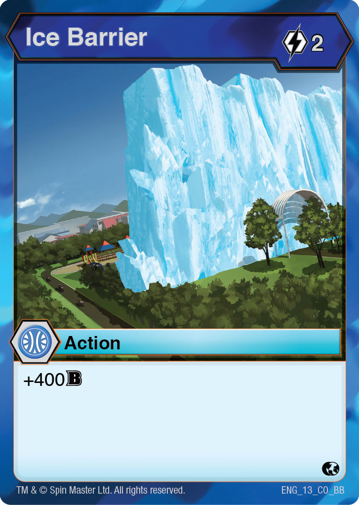 Ice Barrier - Battle Brawlers - Bakugan TCG