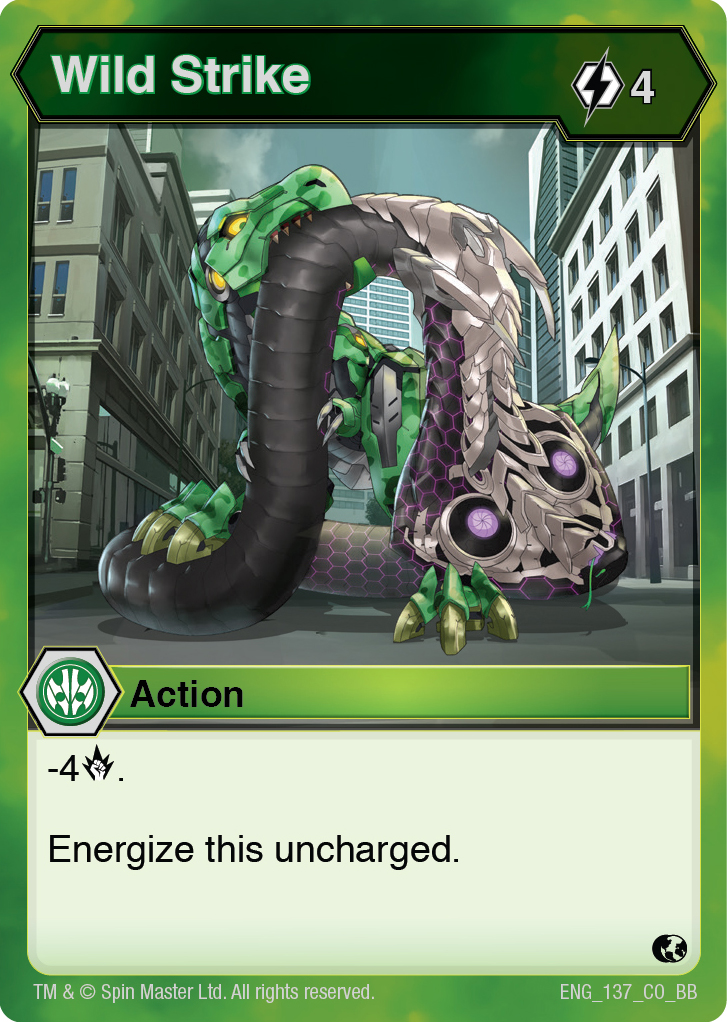 Wild Strike - Battle Brawlers - Bakugan TCG