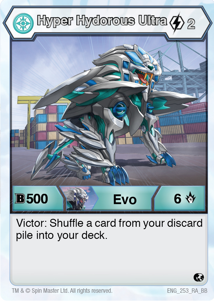 Hyper Hydorous Ultra (253) - Battle Brawlers - Bakugan TCG