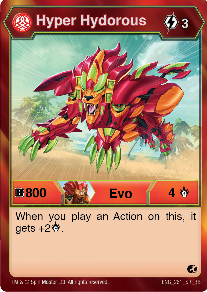 Hyper Hydorous (261) - Battle Brawlers - Bakugan TCG