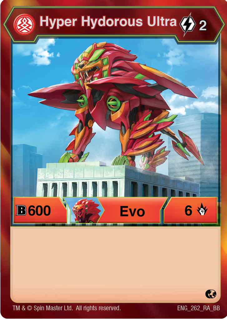 Hyper Hydorous Ultra (262) - Battle Brawlers - Bakugan TCG