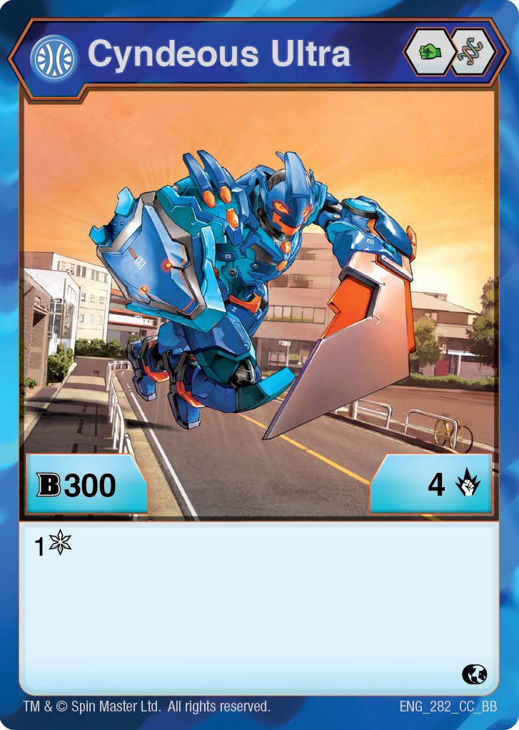 Cyndeous Ultra - Battle Brawlers - Bakugan TCG