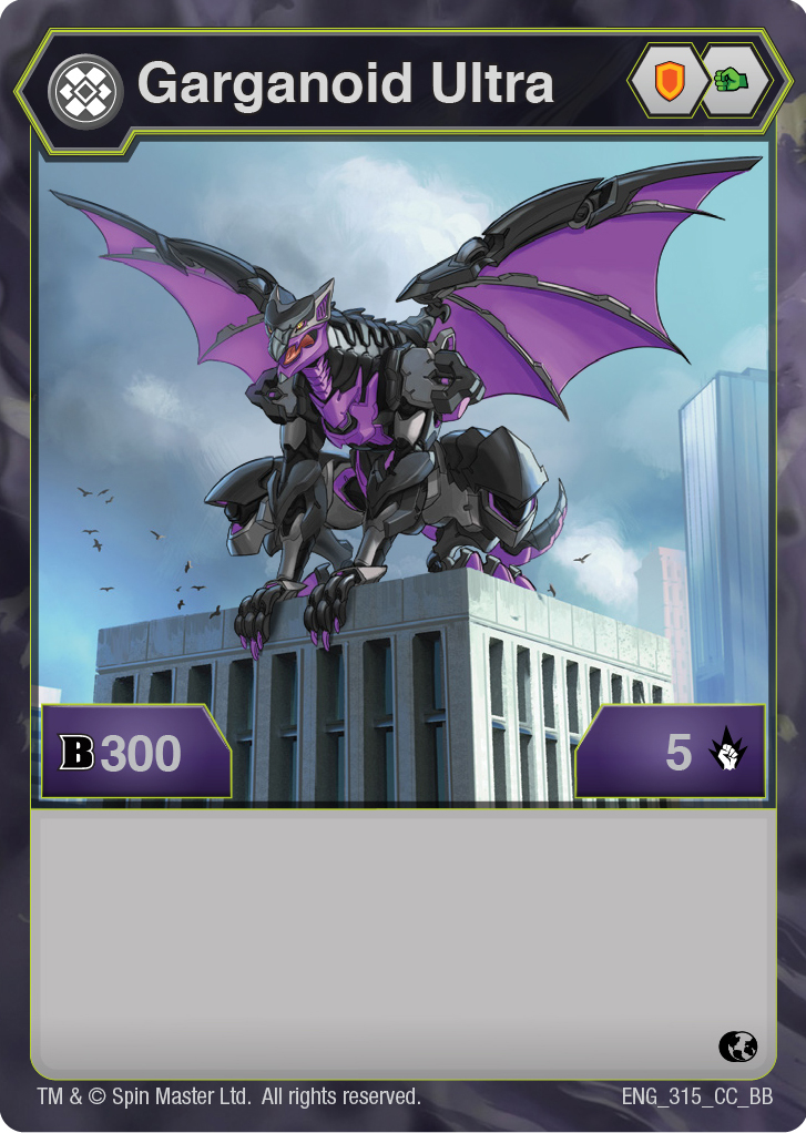 Garganoid Ultra (315) - Battle Brawlers - Bakugan TCG