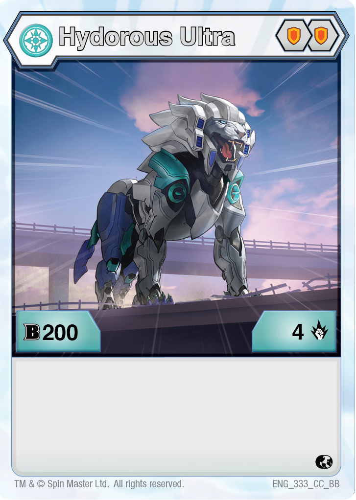 Hydorous Ultra (333) - Battle Brawlers - Bakugan TCG
