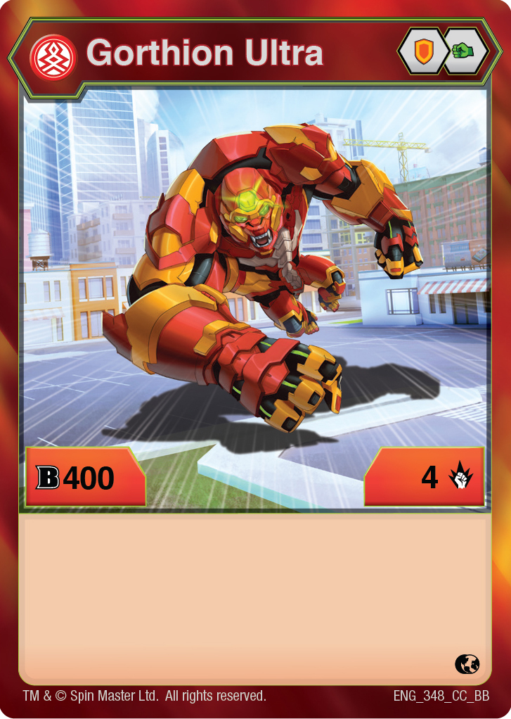 Gorthion Ultra (348) - Battle Brawlers - Bakugan TCG