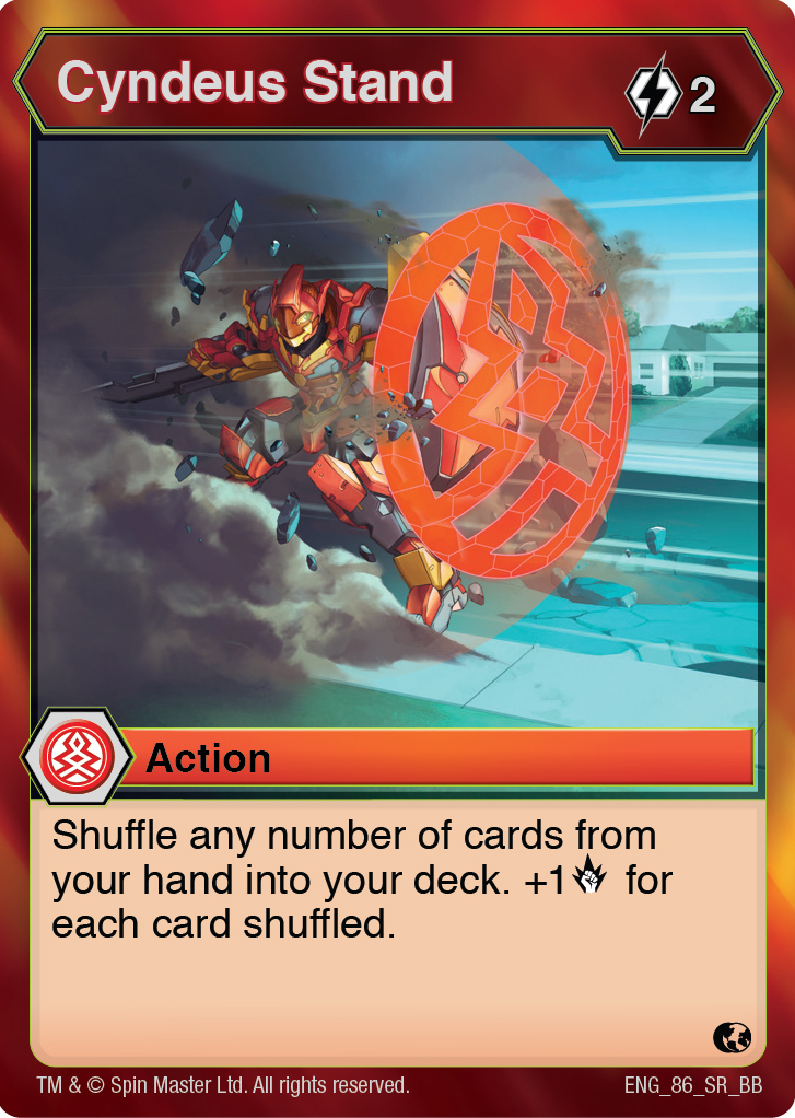 Cyndeus Stand - Battle Brawlers - Bakugan TCG
