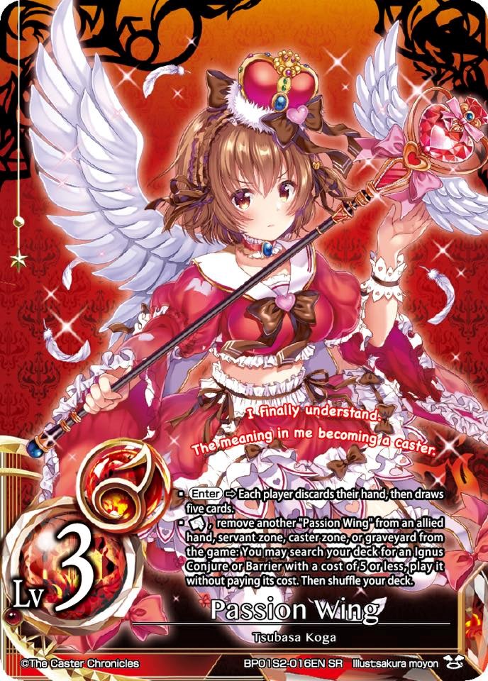 Passion Wing (Lv3) - Caster Wars - The Caster Chronicles
