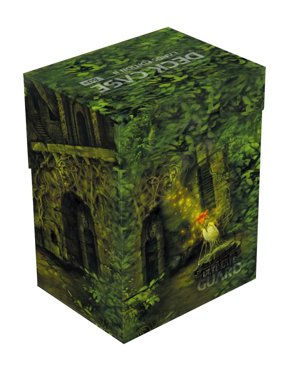 Deck Case Lands Edition II - Forest (Holds 80+) - Ultimate Guard Deck ...