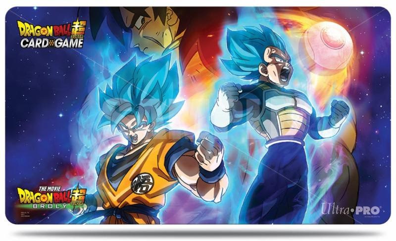Dragon Ball Super Playmat - Vegeta, Goku and Broly - Ultra Pro Playmats ...