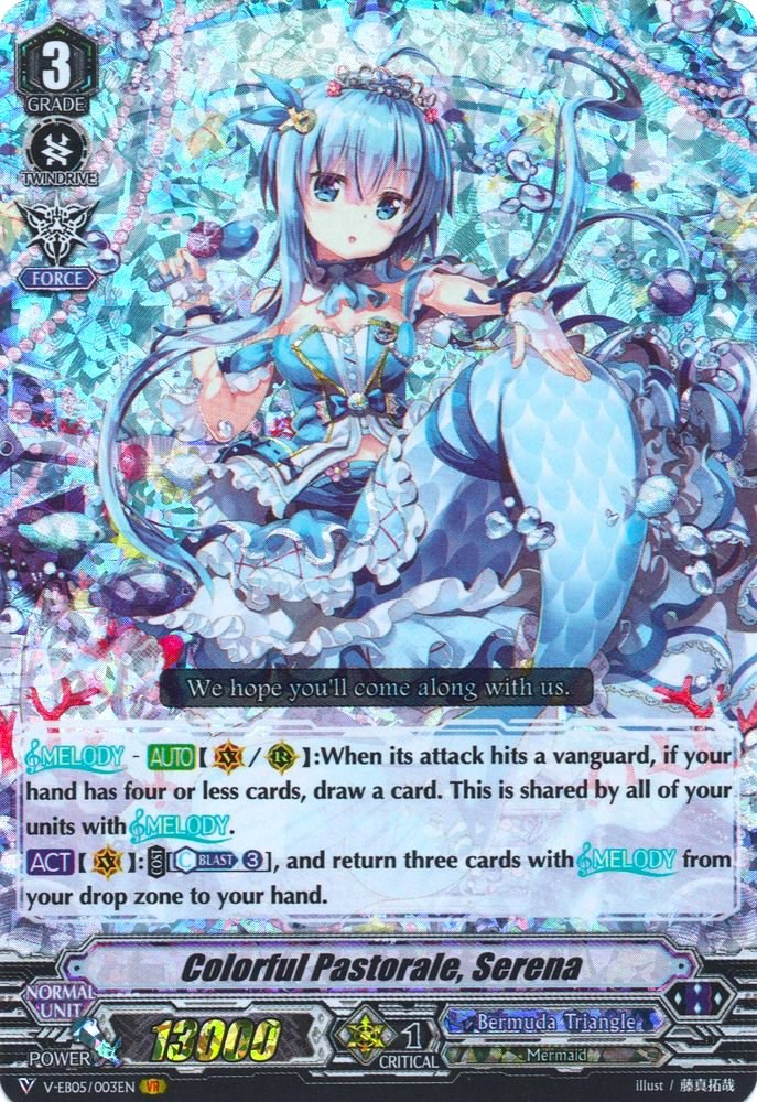Colorful Pastorale, Serena - V-EB05: Primary Melody - Cardfight Vanguard
