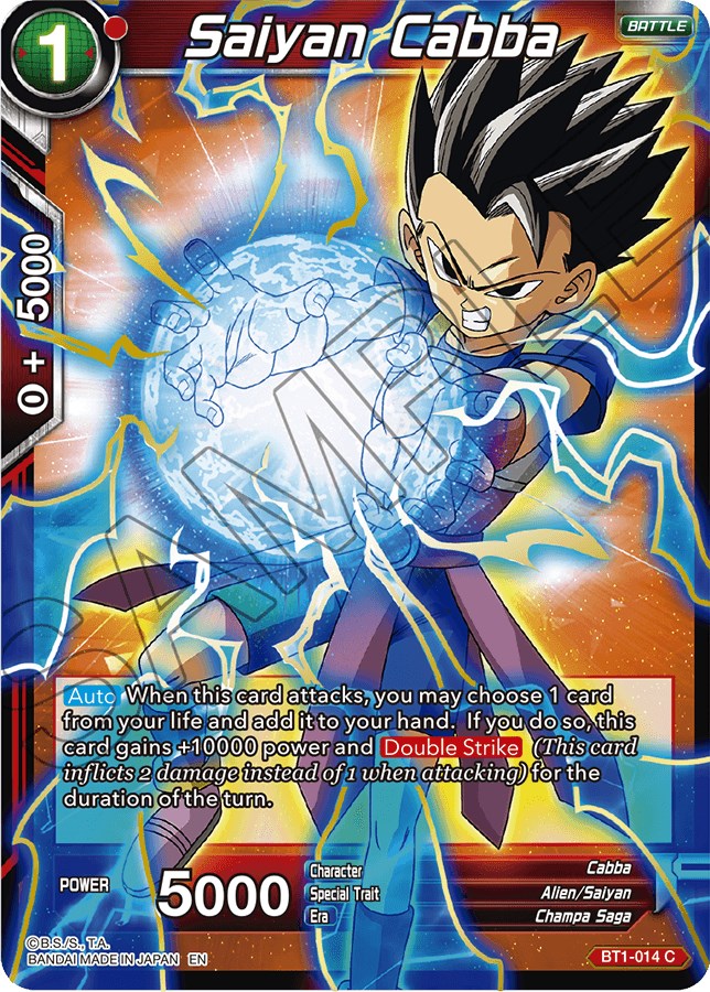 Saiyan Cabba (Alternate Art) - Special Anniversary Set - Dragon Ball ...