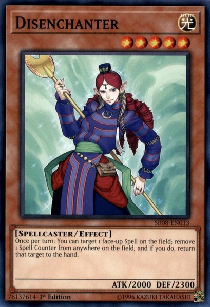 Disenchanter - Structure Deck: Order of the Spellcasters - YuGiOh