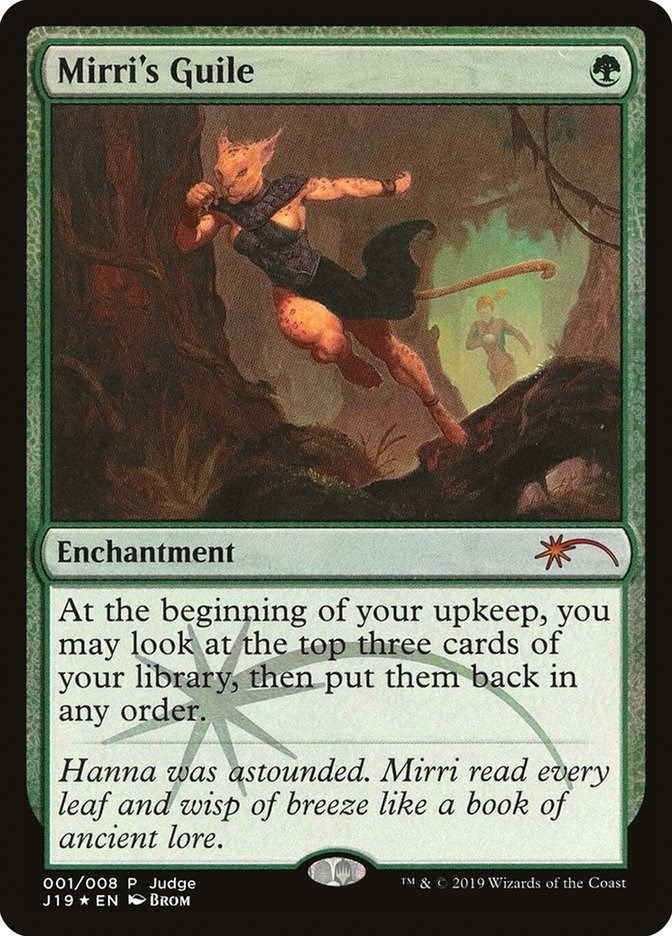 Mirri's Guile - Judge Promos - Magic: The Gathering