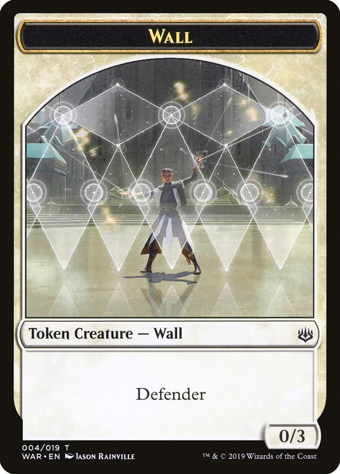 Wall Token - War of the Spark - Magic: The Gathering