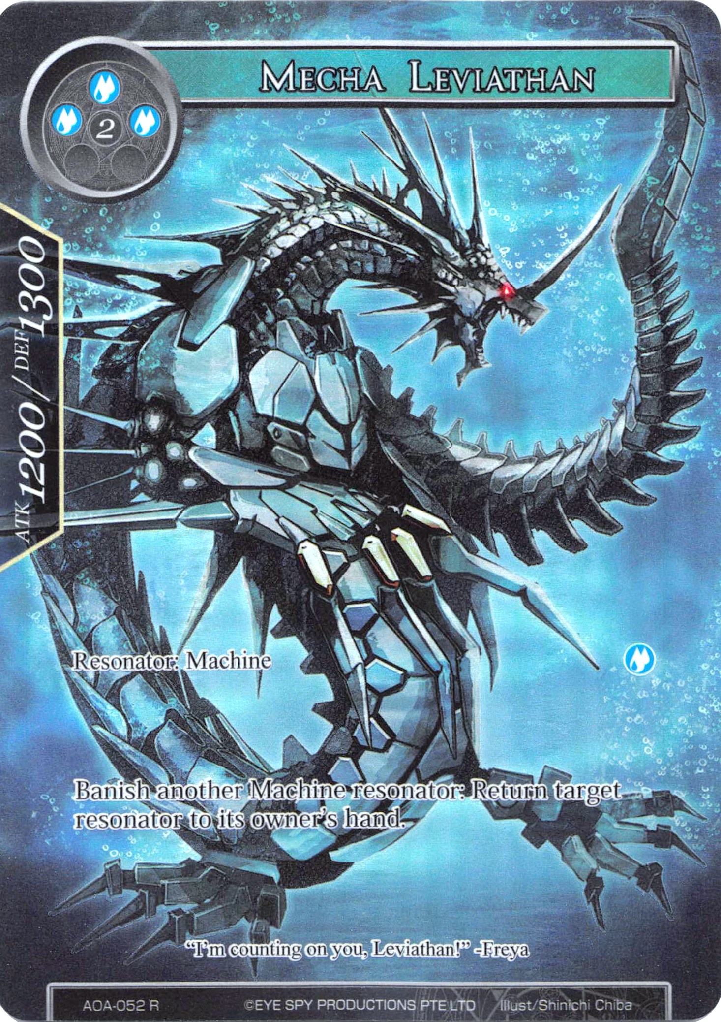 Mecha Leviathan (Full Art) - Awakening of the Ancients - Force of Will