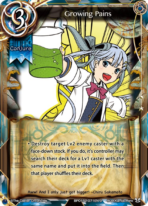 Growing Pains - Caster Wars - The Caster Chronicles