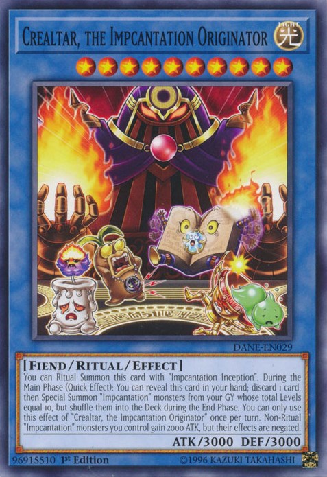 Crealtar, the Impcantation Originator - Dark Neostorm - YuGiOh
