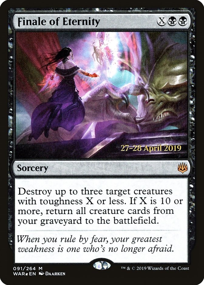 Finale of Eternity - Prerelease Cards - Magic: The Gathering