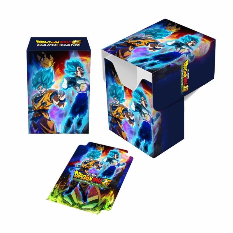 Dragon Ball Super CCG Full-View Deck Box - Goku, Vegeta and Broly ...