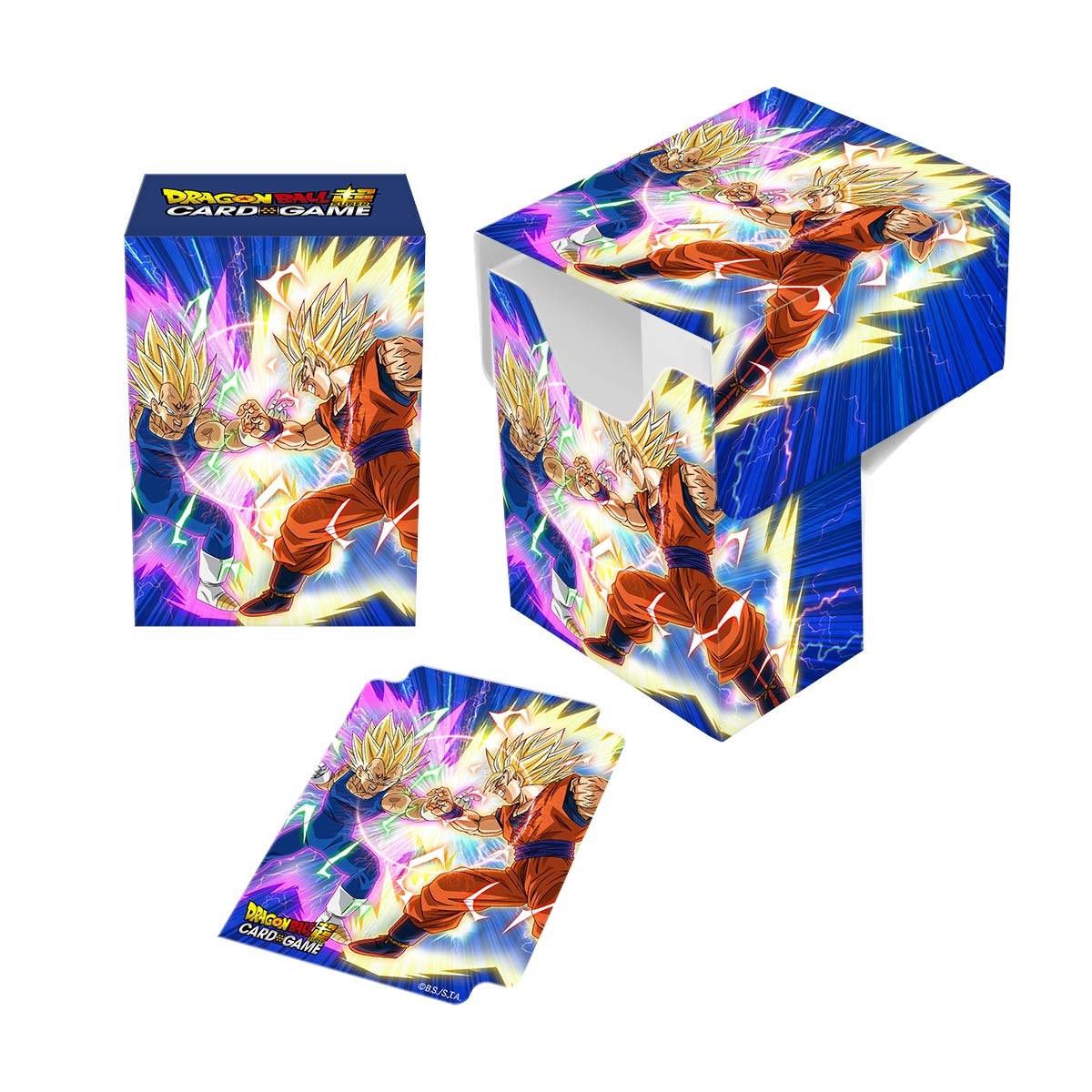 Dragon Ball Super CCG Full-View Deck Box - Vegeta vs Goku - Ultra Pro ...