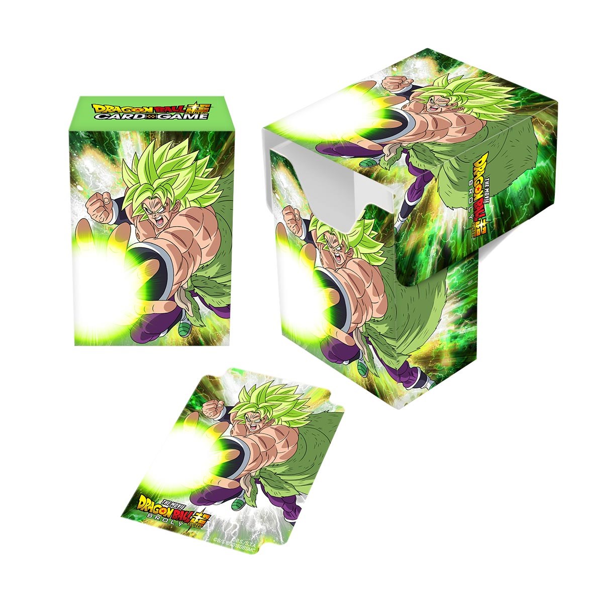 Dragon Ball Super CCG Full-View Deck Box - Broly - Ultra Pro Deck Boxes - Deck Boxes