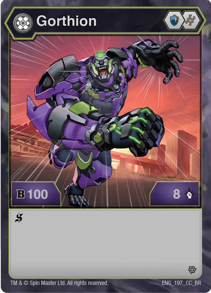 Gorthion (197) - Resurgence - Bakugan TCG