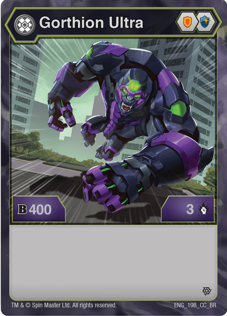 Gorthion Ultra (198) - Resurgence - Bakugan TCG