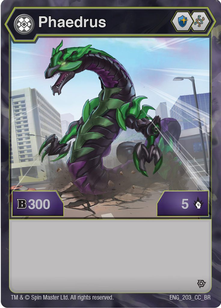 Phaedrus - Resurgence - Bakugan TCG