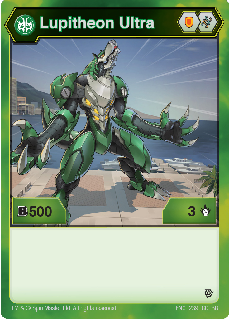 Lupitheon Ultra (239) - Resurgence - Bakugan TCG