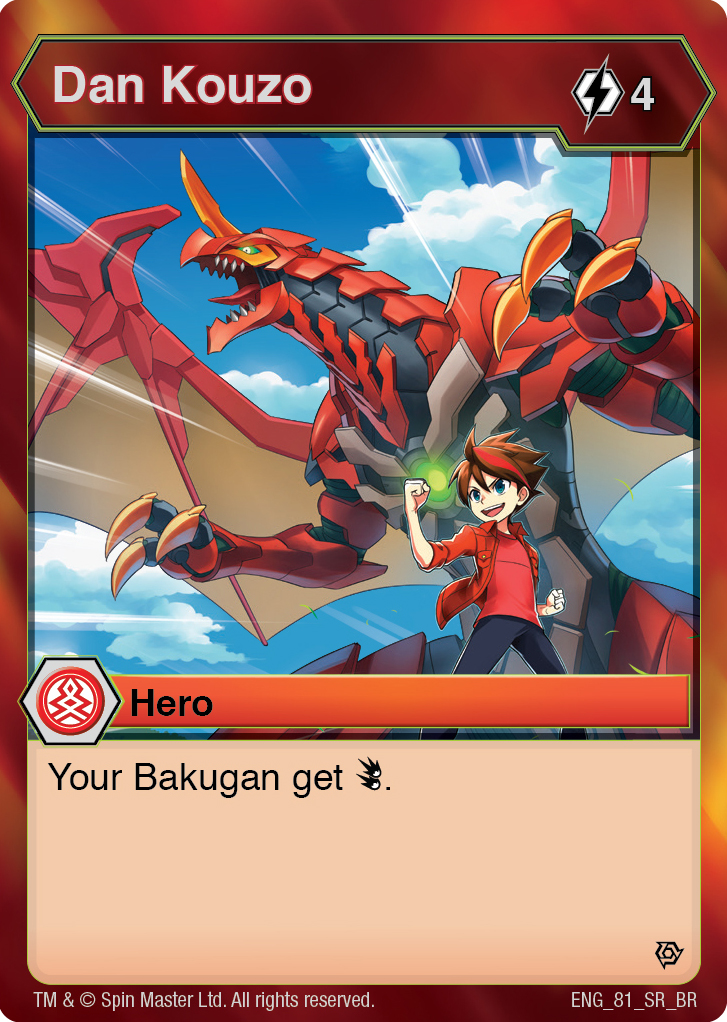 Dan Kouzo - Resurgence - Bakugan TCG