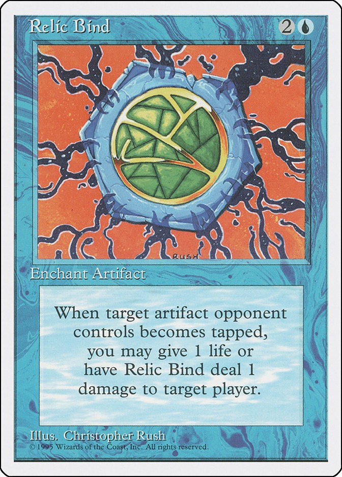 Relic Bind - Fourth Edition - Magic: The Gathering