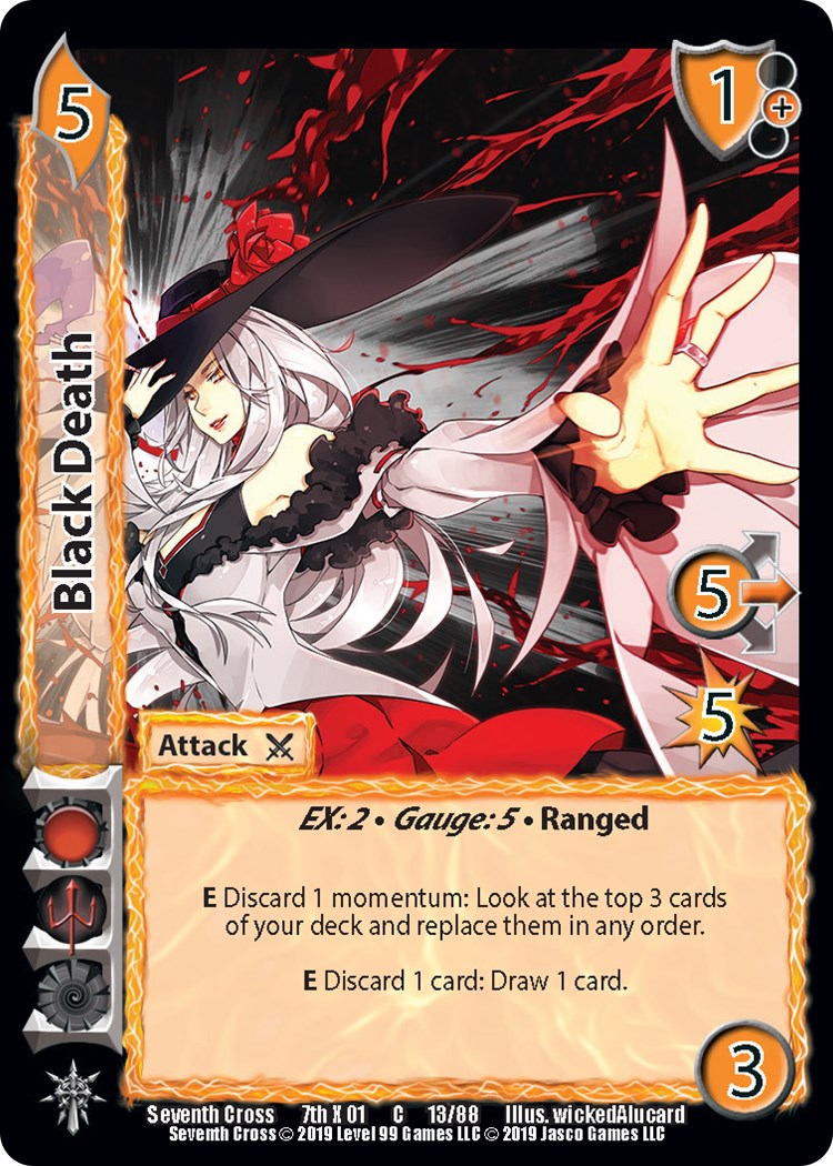 Black Death - Seventh Cross - UniVersus