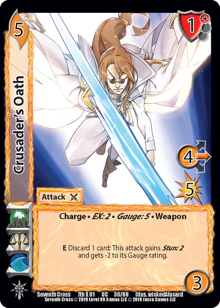 Crusader's Oath - Seventh Cross - UniVersus