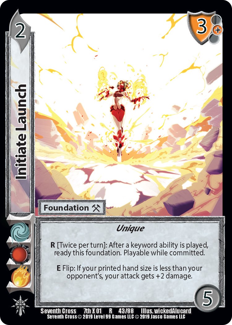 Initiate Launch - Seventh Cross - UniVersus