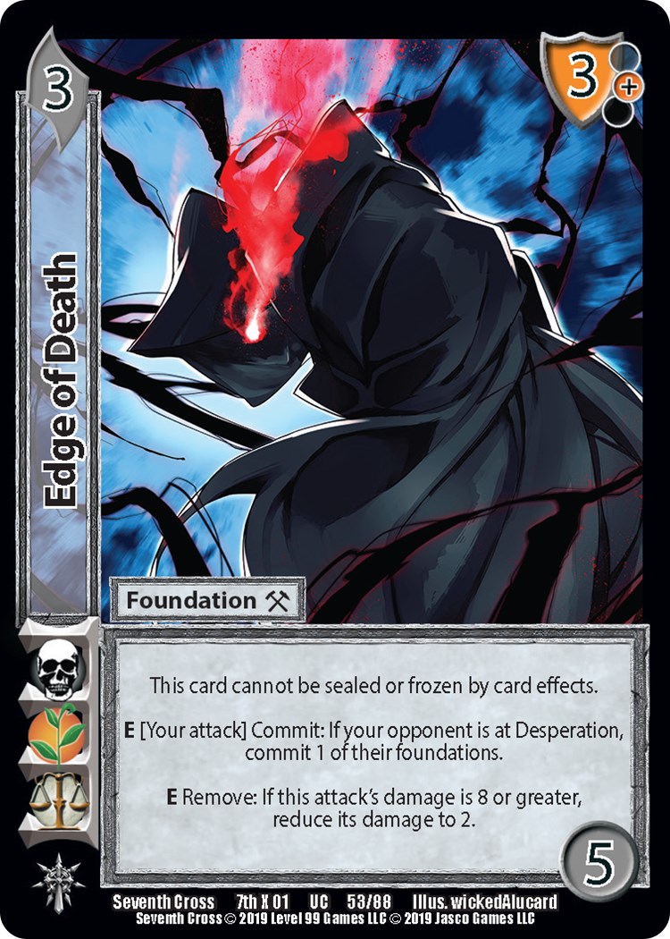 Edge of Death - Seventh Cross - UniVersus