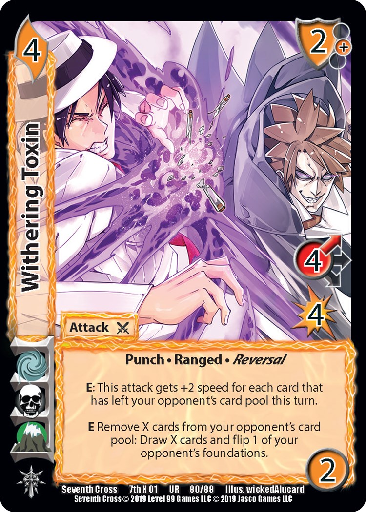 Withering Toxin - Seventh Cross - UniVersus